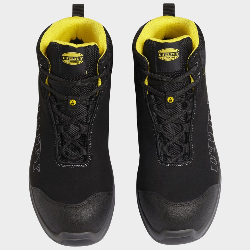 Παπούτσια εργασίας DIADORA SMART SOFTBOX MID S3L FO SR ESD 3966 → Μποτάκια εργασίας Τοπ ...